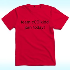 Team C00lkidd Join Today Shirt | ReciteThis