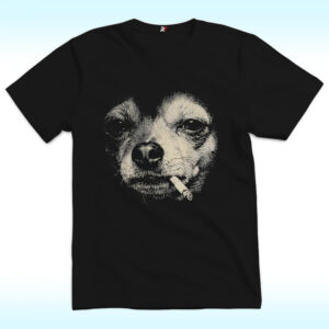 Dog Smoking Cigarette Chihuahua Meme Shirt | ReciteThis