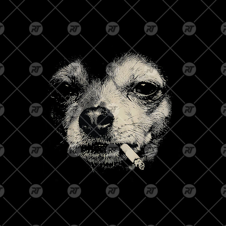 Dog Smoking Cigarette Chihuahua Meme Shirt | ReciteThis