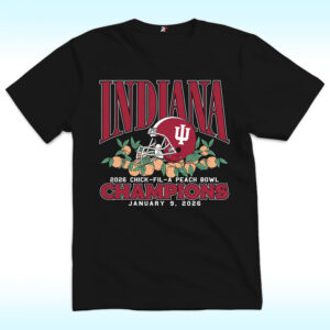 Indiana 2026 Chick-Fil-A Peach Bowl Champions Shirt | ReciteThis