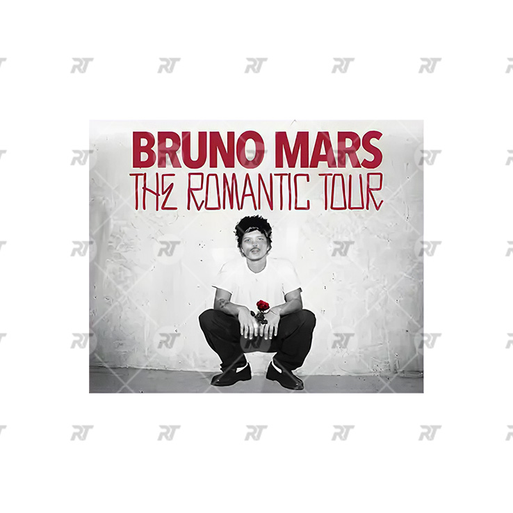 New Show Added Bruno Mars The Romantic Tour 2026 Shirt, 2 Sides ...